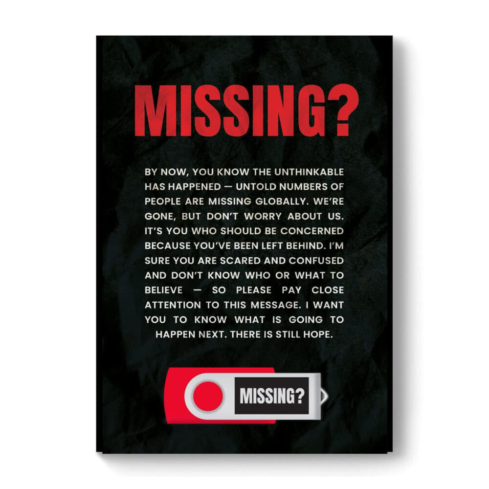 MISSING? – Rapture USB - Pastor Jack Hibbs